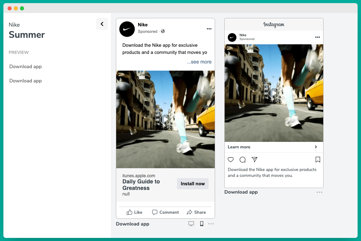 Create and share your social media ad mockups (beta) - Adpiler