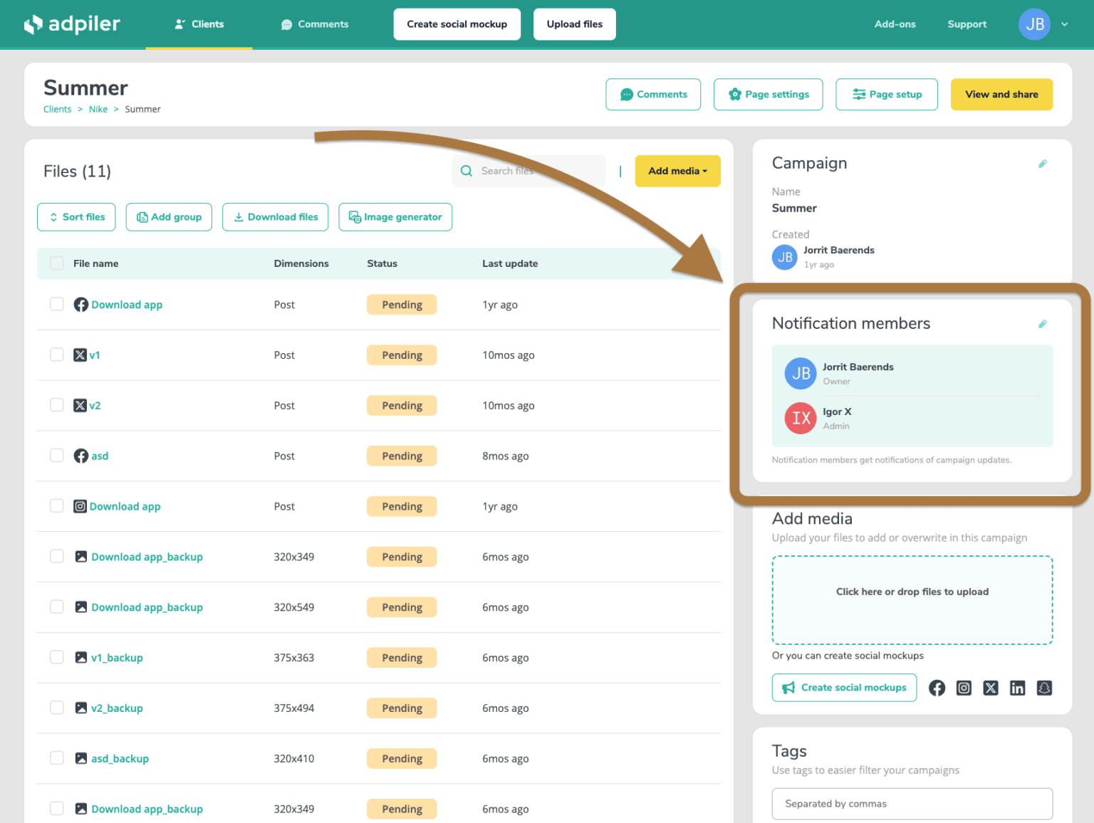 Introducing advanced email notifications - Adpiler